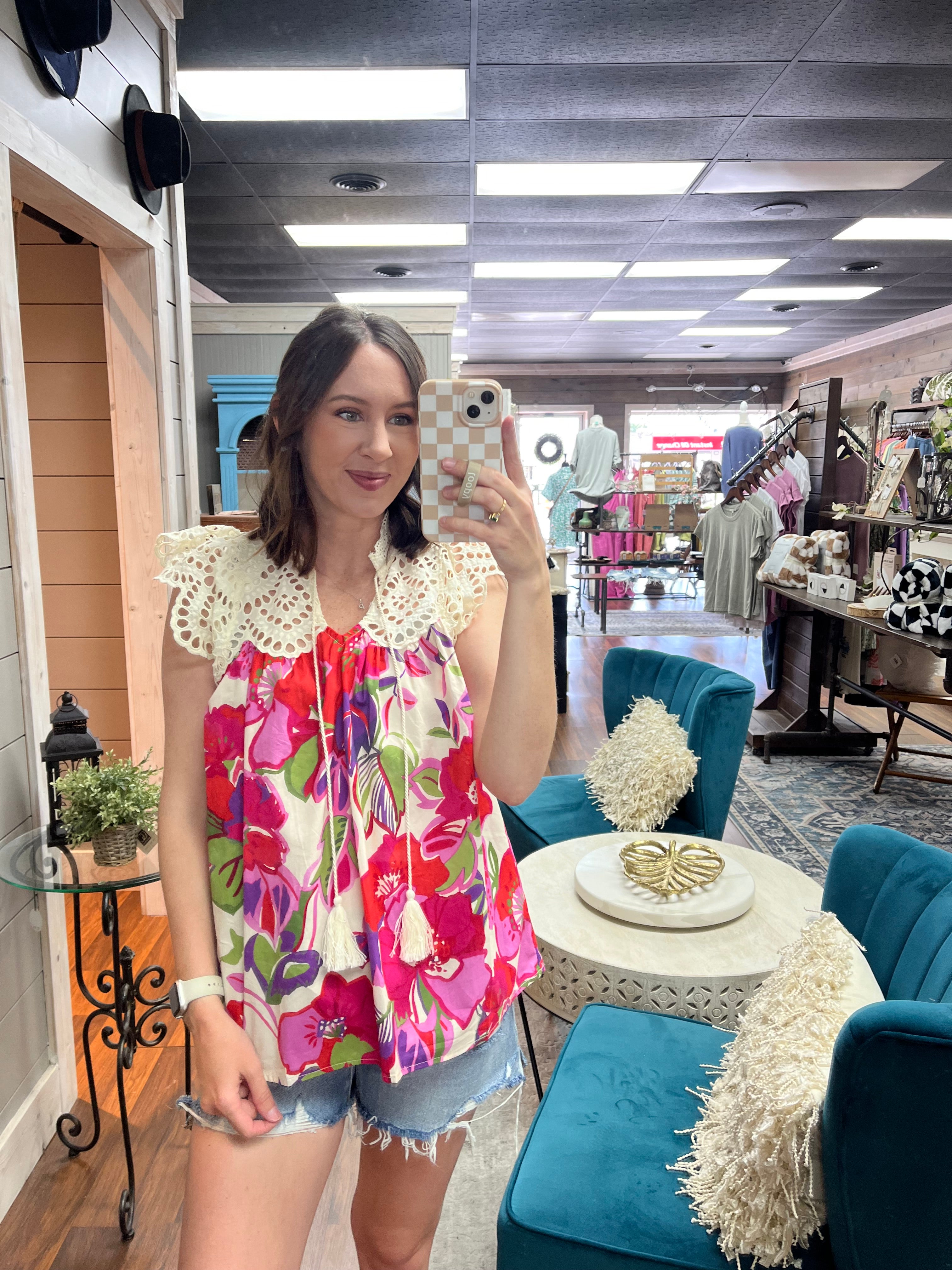 Blooming Fun Top – Tiger Lily Boutique TN