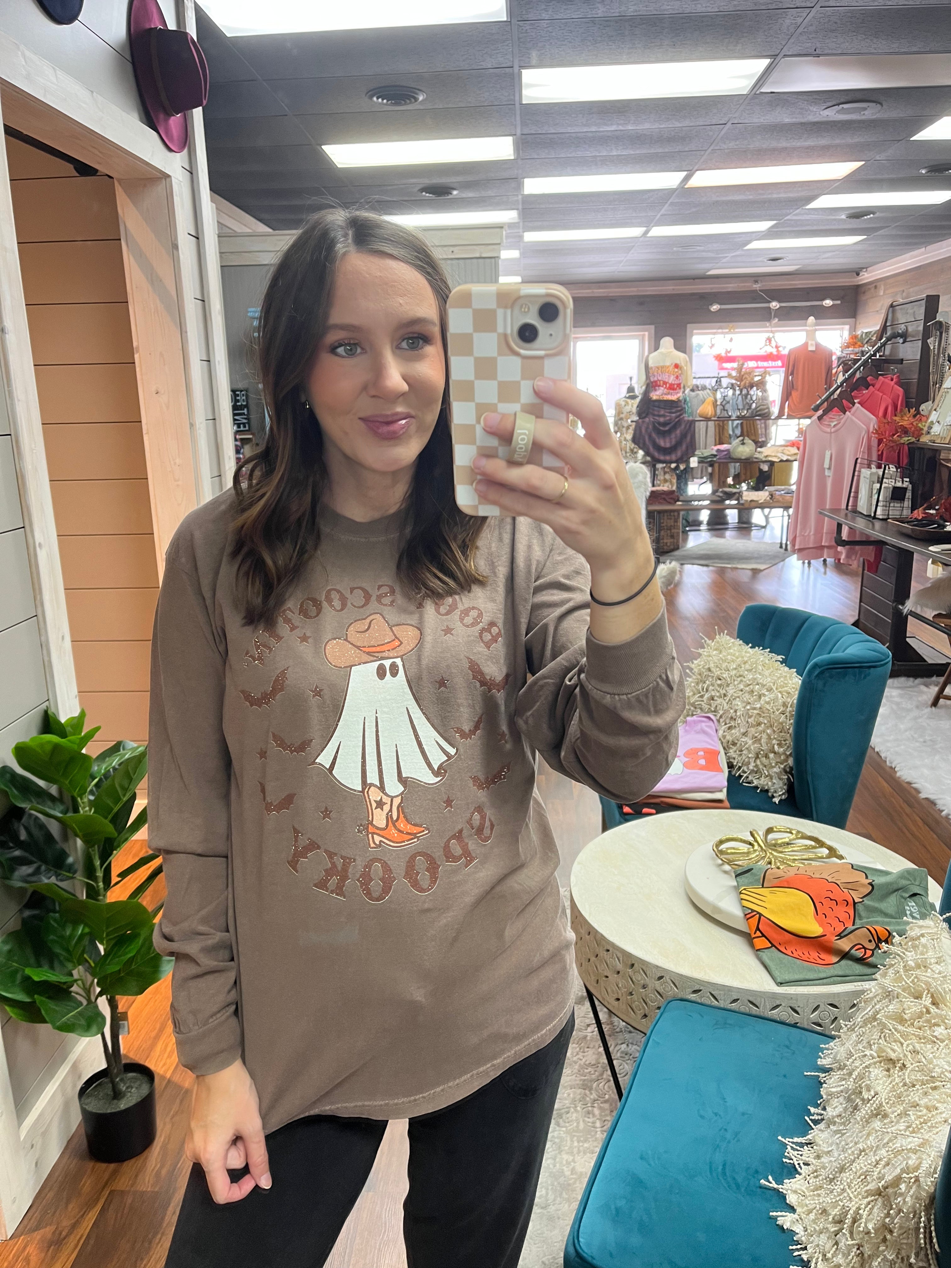 Boot Scootin' Spooky Tee – Tiger Lily Boutique TN